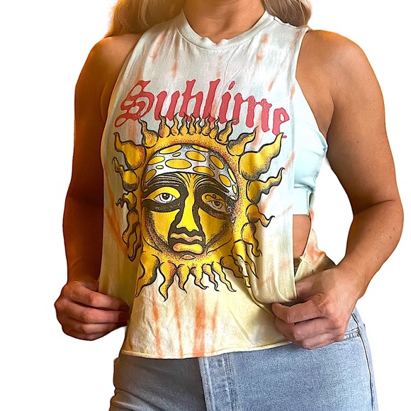 Sublime | Tops | Sublime Ribbed Concert Crop Top | Poshmark